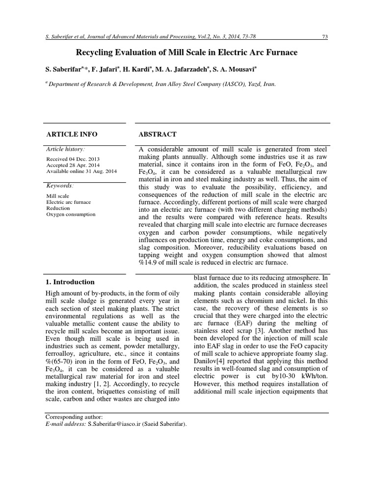 Mill Scale | PDF | Steelmaking | Iron