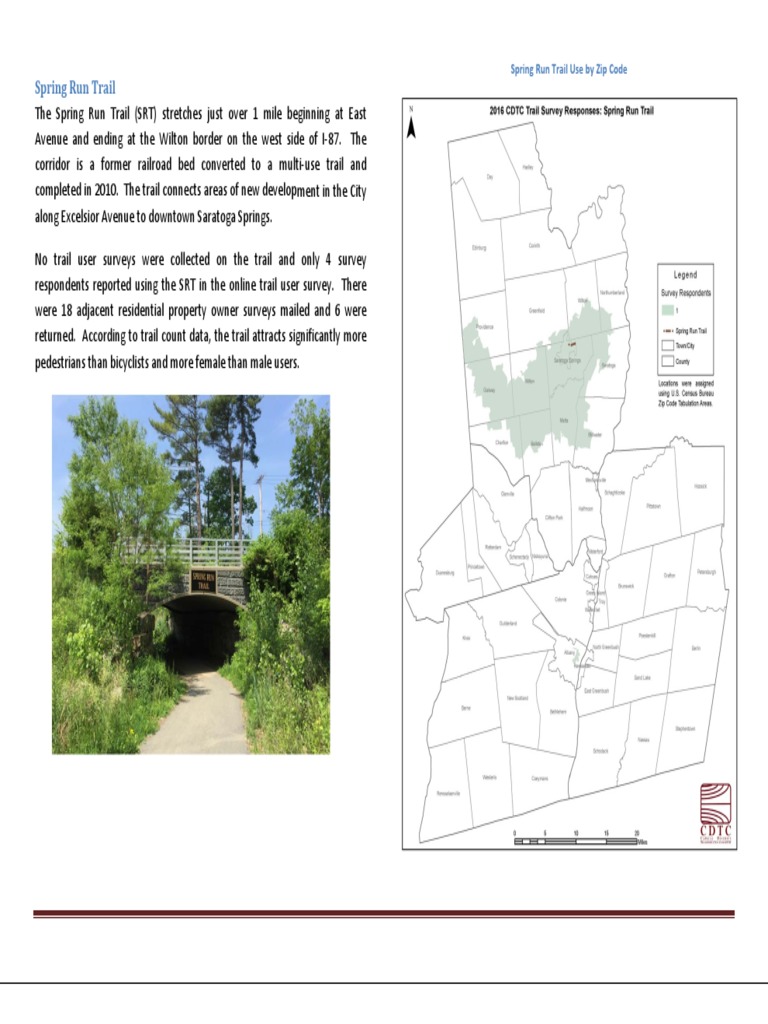 Spring Run Trail Profile | PDF | Trail | Transport