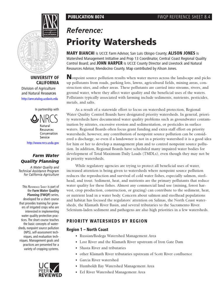 8074 PDF | PDF | Water Pollution | Water Resources
