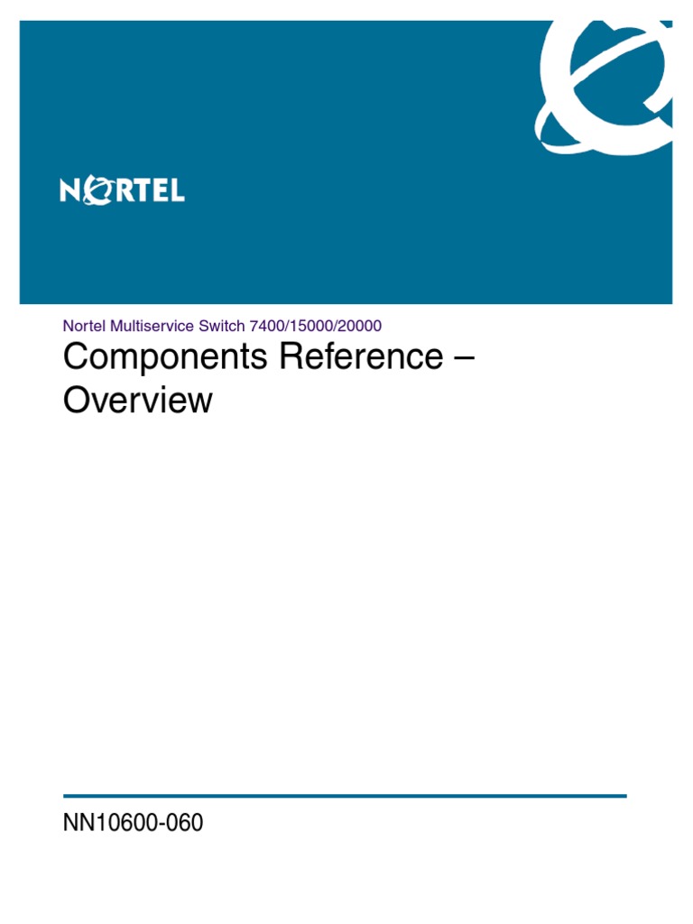NN10600 060 | PDF | Data Type | Provisioning