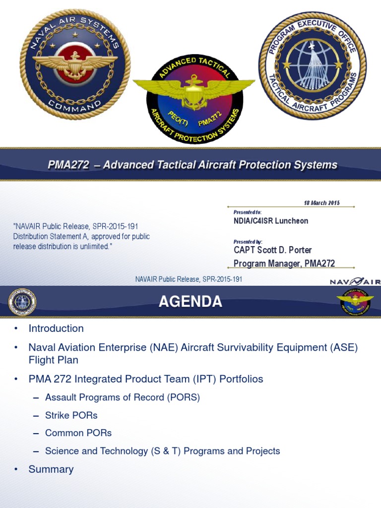 PMA-272: Tactical Aircraft Protection | PDF | Mc Donnell Douglas F/A 18 ...