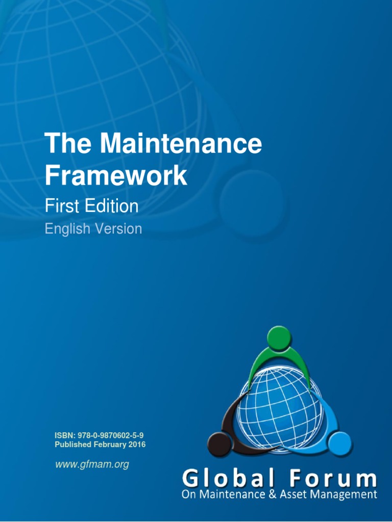 The Maintenance Framework | Reliability Engineering | International ...