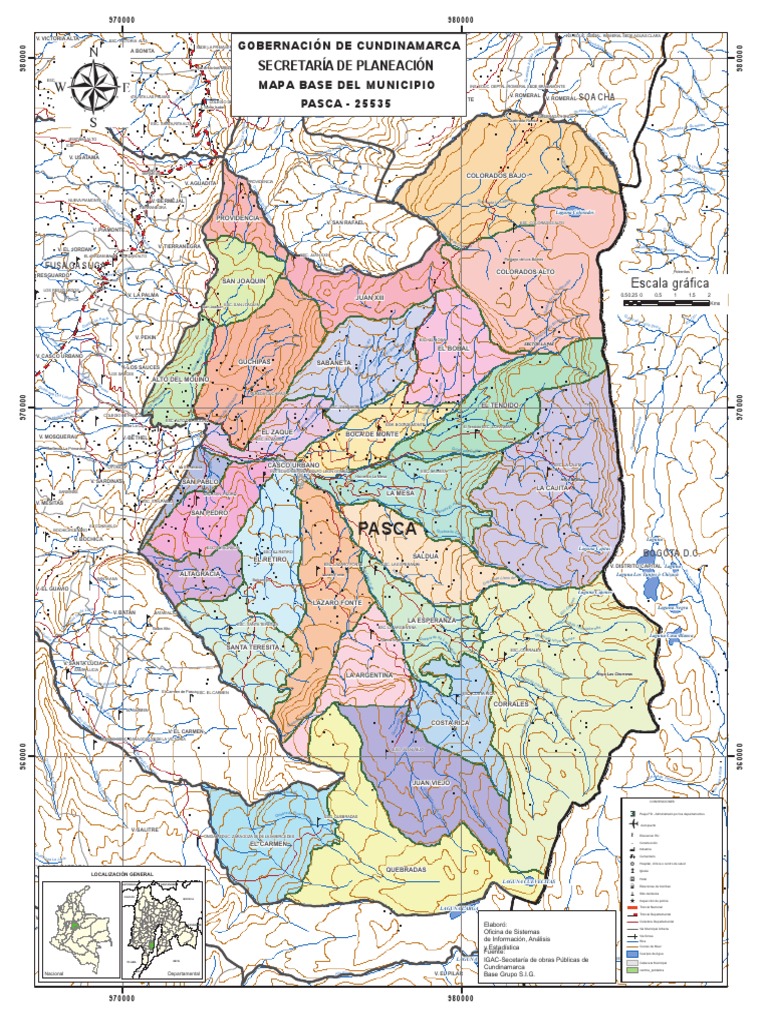 PASCA - RURAL Mapa | PDF