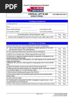 Standard Lift Plan Template | PDF | Crane (Machine) | Elevator