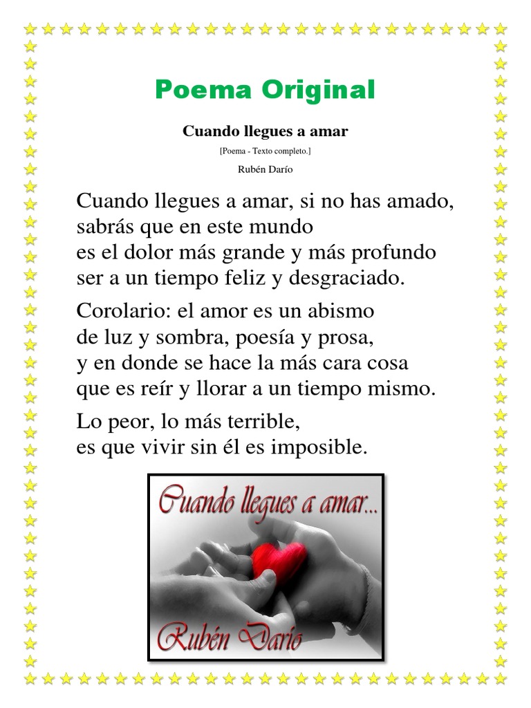 Poema de Ruben Dario | PDF