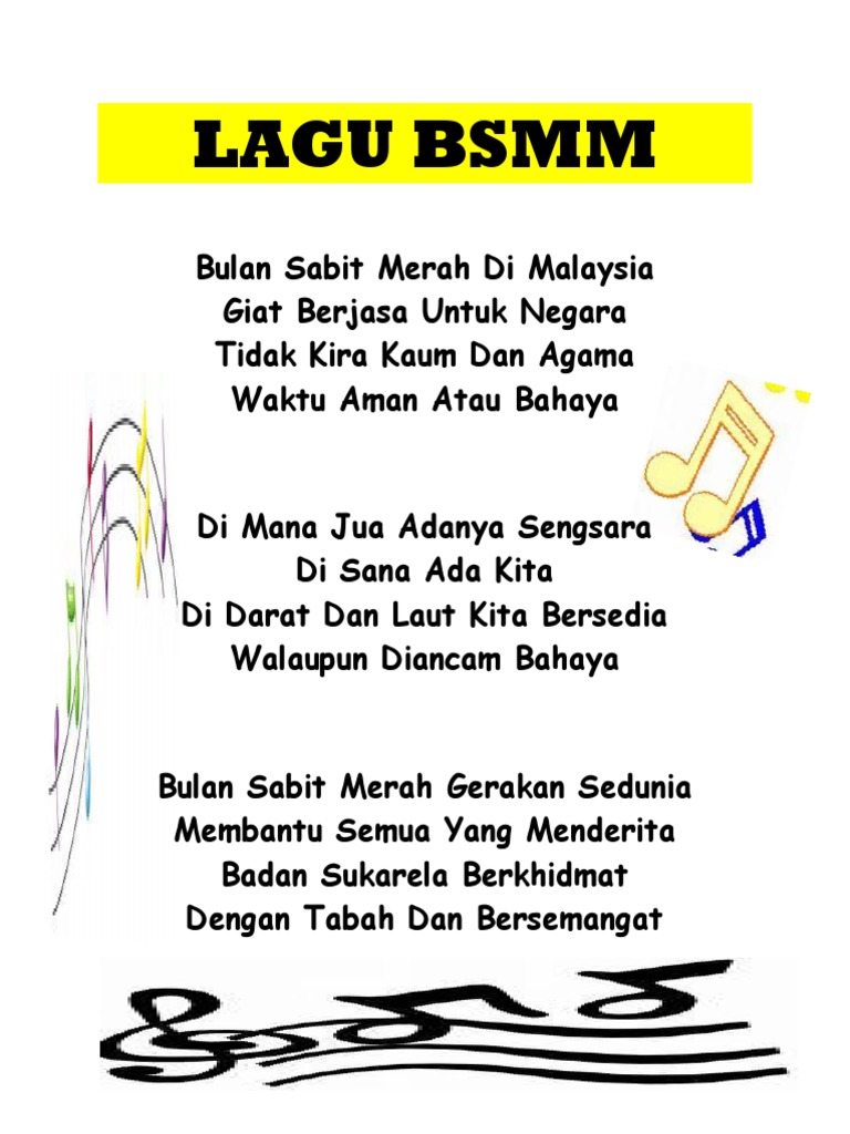 Lagu BSMM | PDF