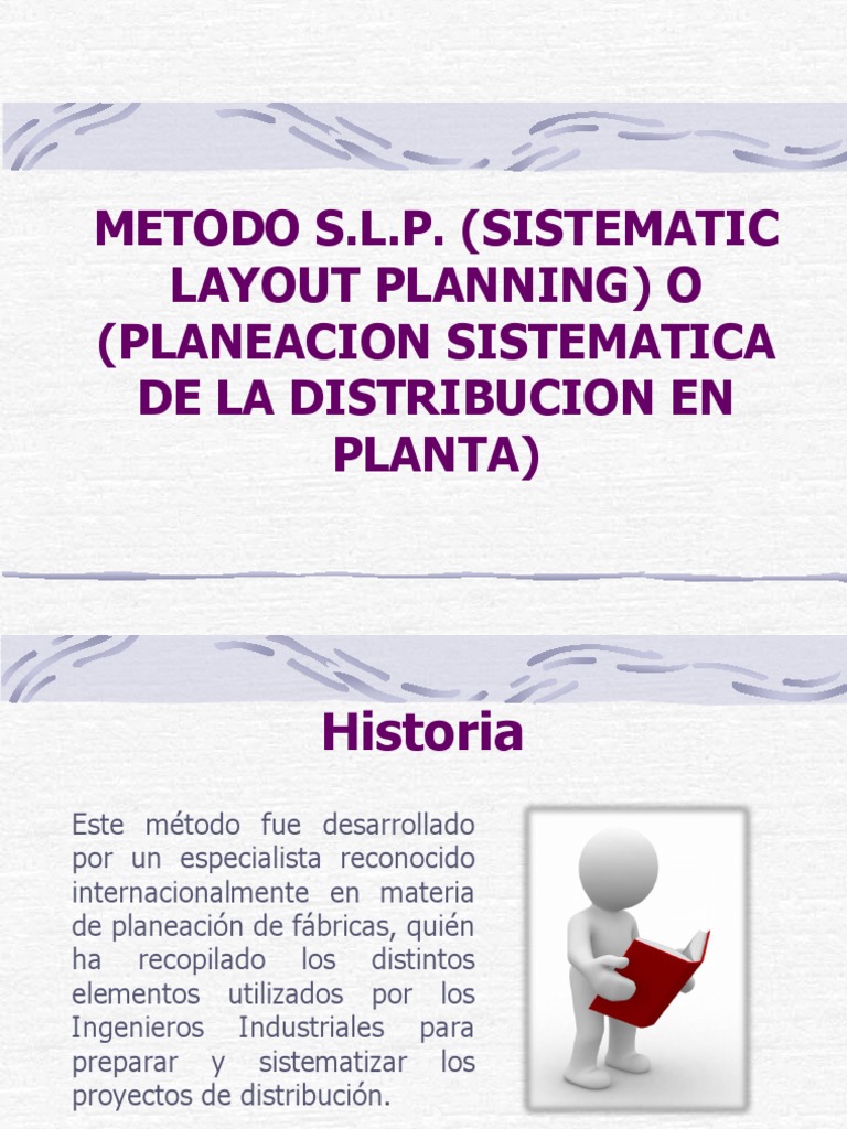 Metodo SLP | PDF | Distribución (comercial) | Planificación