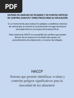Manual-HACCP FLUJOGRAMAS PRINCIPIO 1 Y 2 | PDF | Análisis de Riesgo y Puntos Críticos de Control ...