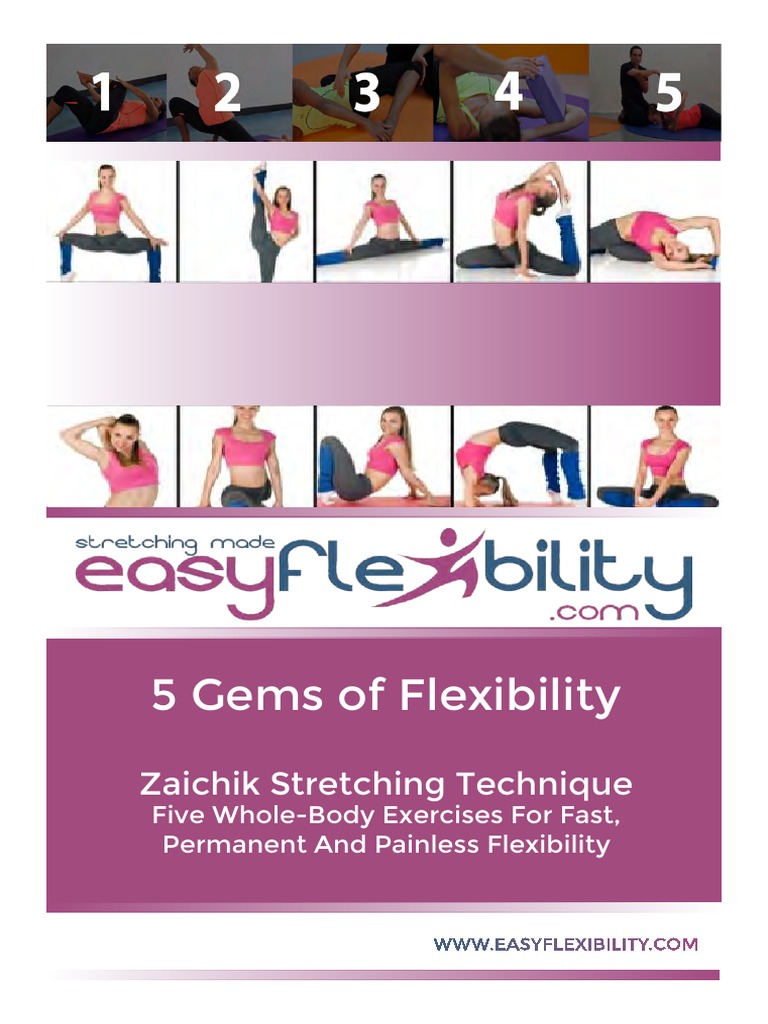 EasyFlexibility "5 Gems of Flexibility" | PDF | Flexibility (Anatomy ...