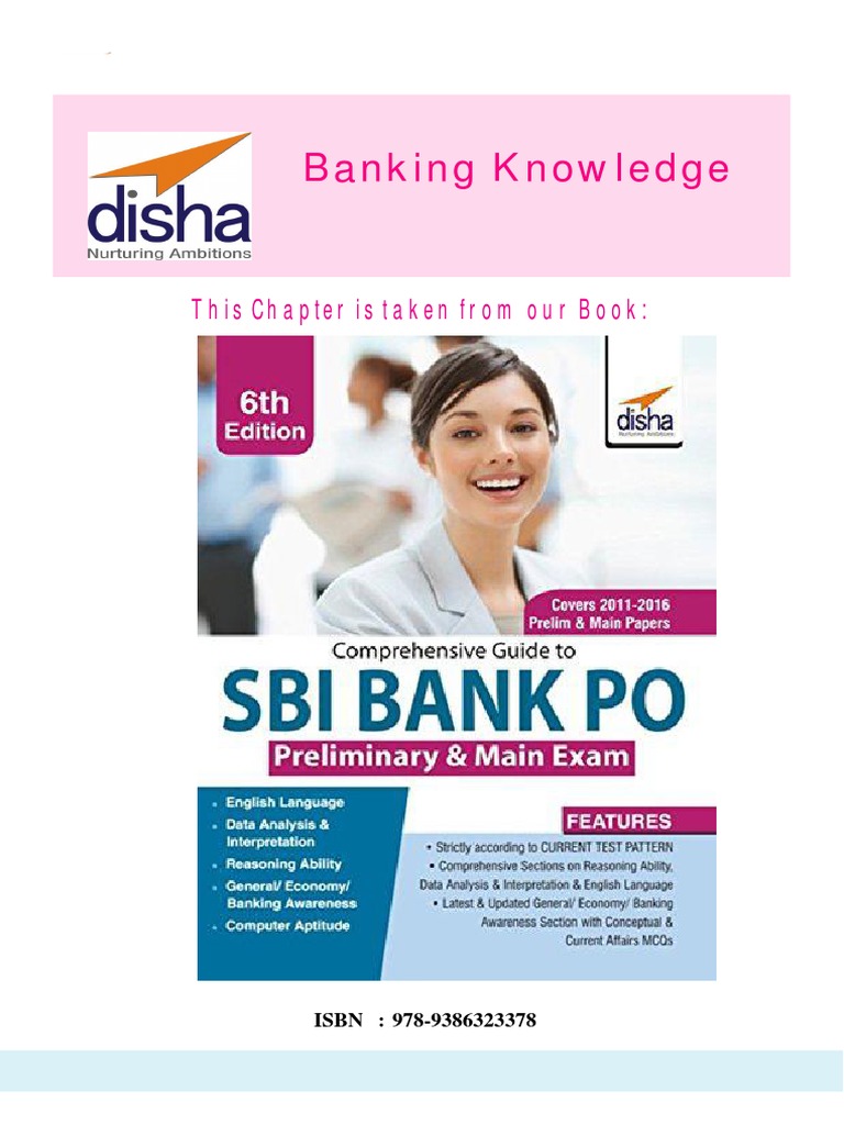 1 Concept Notes With Exercise Banking Knowledge | PDF | Reserve Bank Of ...