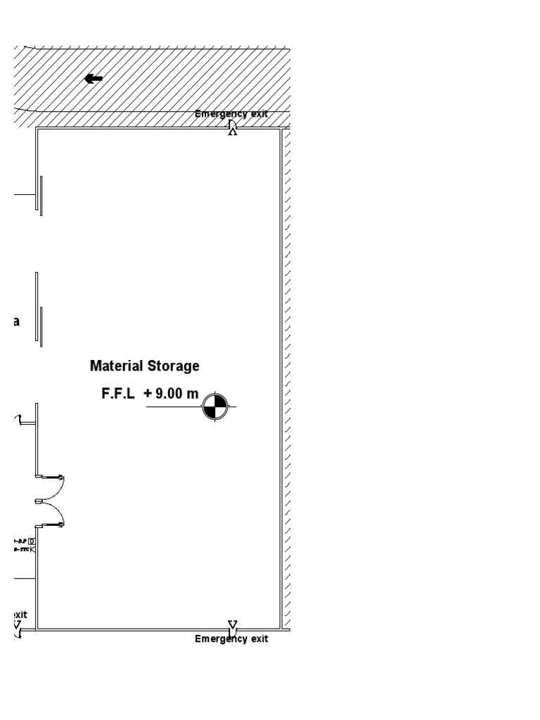 Emergency Exit: Raw Material Unloading Area | PDF