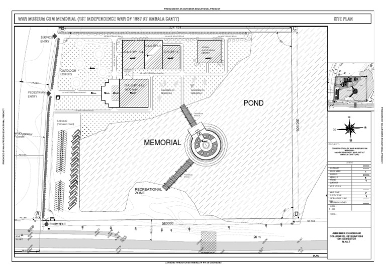 Site Plan Ambala Cantt 28.02.16-Model | PDF | Pedestrian Infrastructure ...