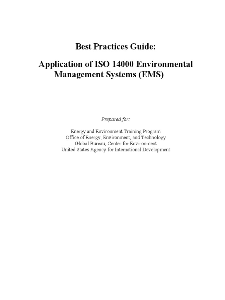 Applic ISO 14000 | PDF | Environmental Resource Management ...