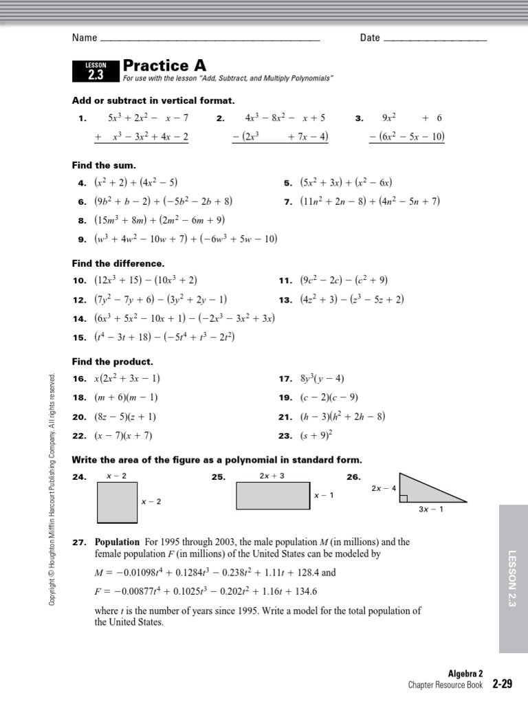 2-3 practice_a | Polynomial | Complex Analysis