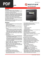 NOTIFIER INSPIRE N16e N16x Fire Alarm Control Panel Data Sheet | PDF ...