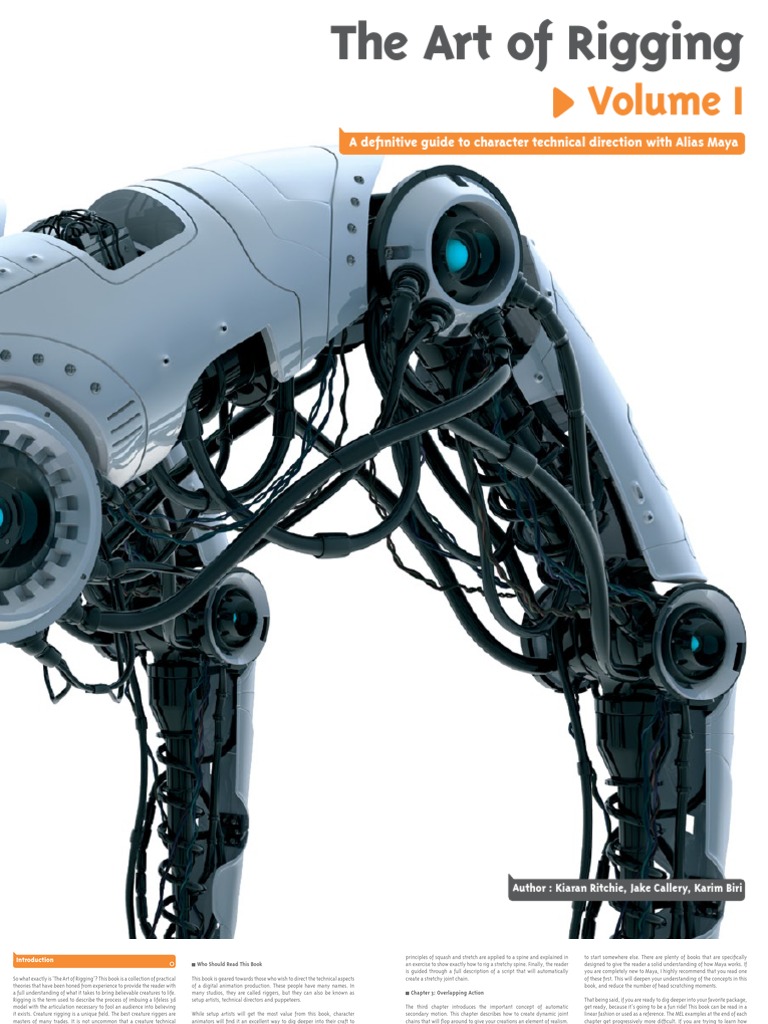 Art of Rigging Vol I Book - CG Toolkit | PDF | Autodesk Maya | Vertex ...