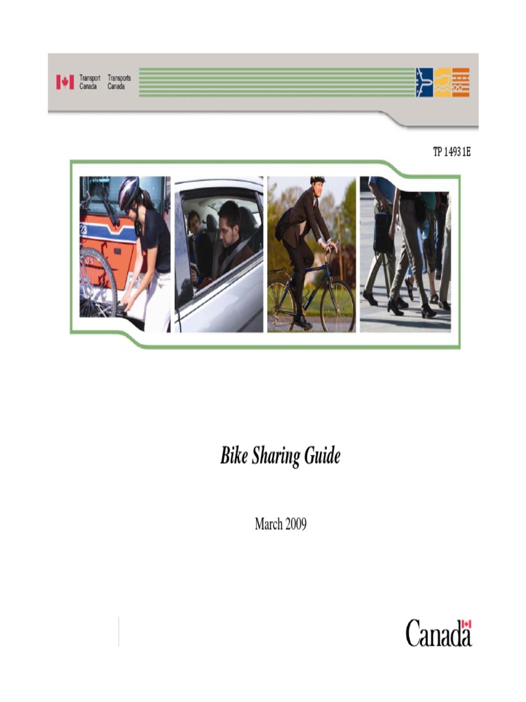 Bike Sharing Guide | PDF | Public Transport | Cycling Infrastructure