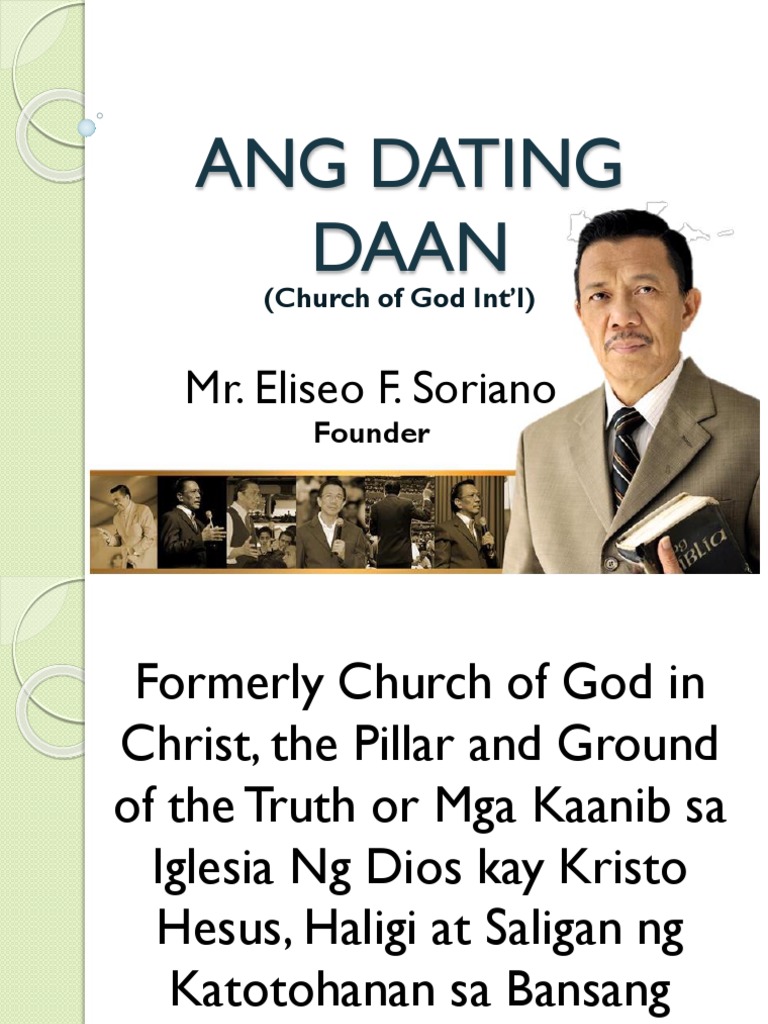 Ang Dating Daan: Mr. Eliseo F. Soriano | PDF | Ancient Mediterranean ...