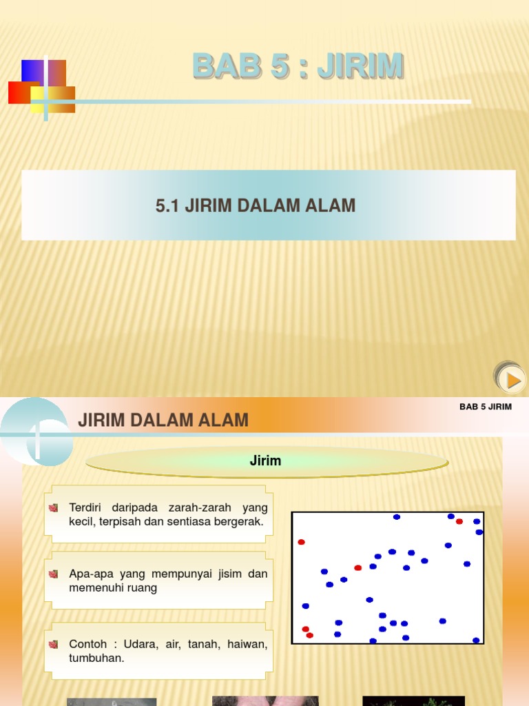 Bab 5 Jirim Dalam Alam | PDF