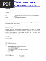 Sample Letter of Extension of Time For Construction (EOT Letter) | PDF ...