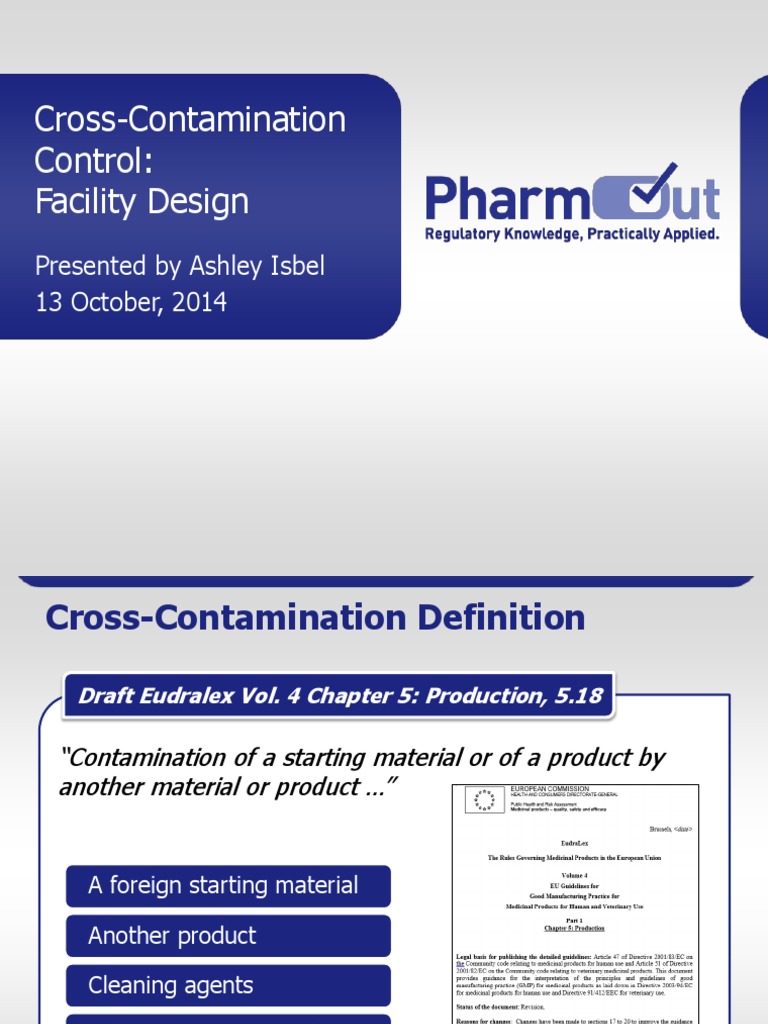 Cross Contamination Control Facility Design | Hvac | Technology