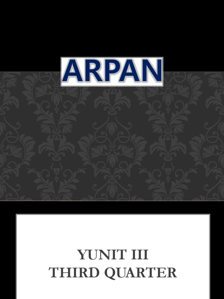 ARPAN Project | PDF