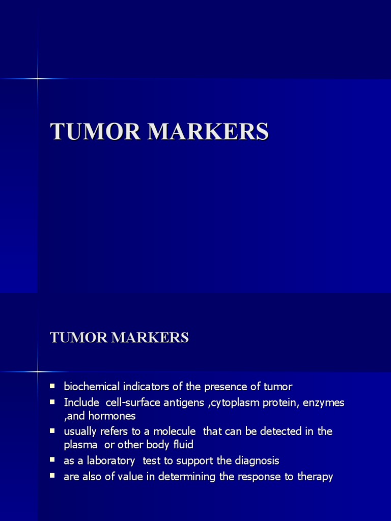Tumor Markers | Cancer | Neoplasms