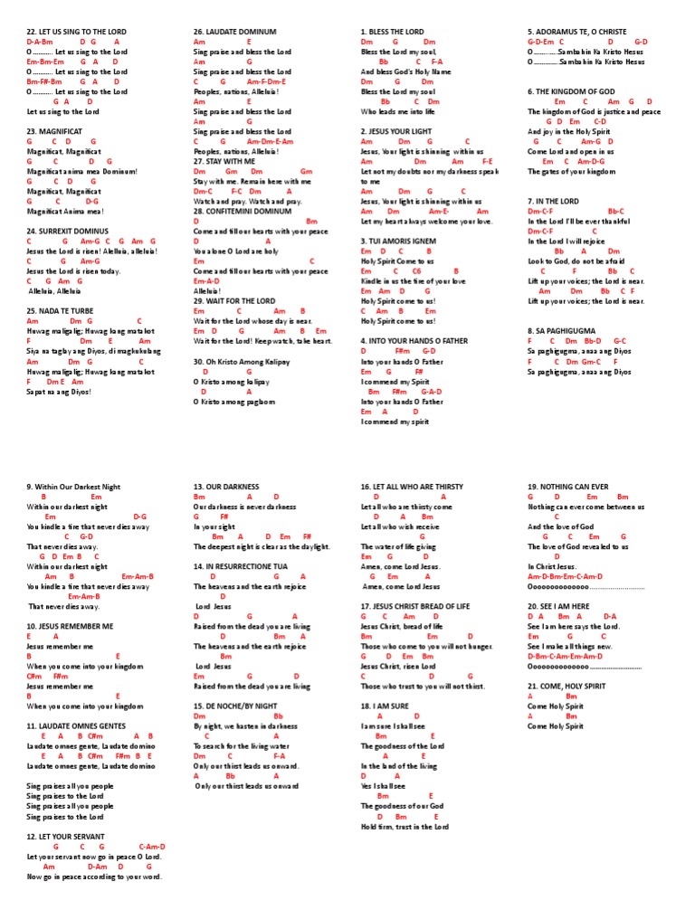 Taize Songs | Religious Behaviour And Experience | Religious Belief And ...