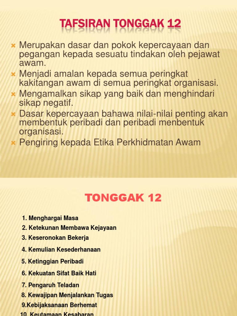 Tonggak 12 | PDF | Bisnis
