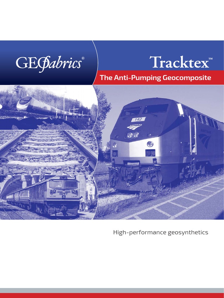 Tracktex Rail Brochure | PDF | Track (Rail Transport) | Engineering