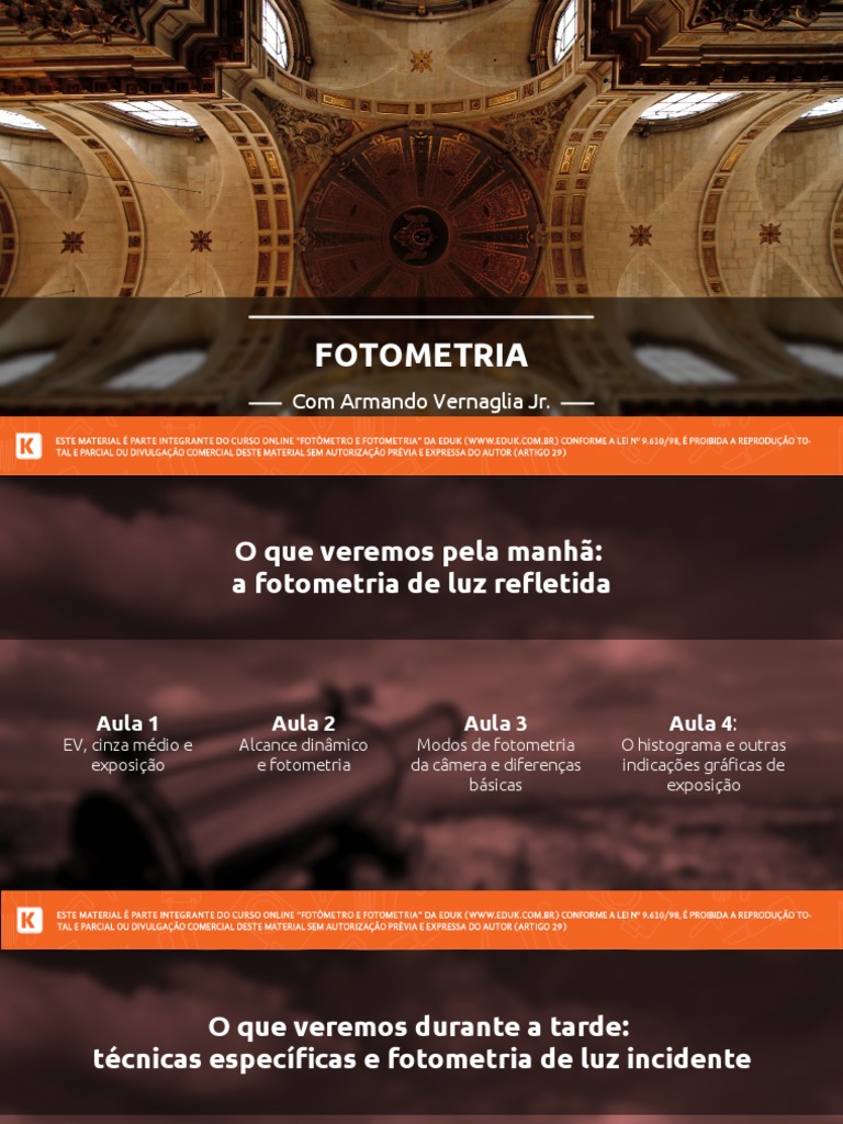 Fotômetro e Fotometria | PDF | Histograma | Flash (fotografia)
