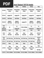 Color Coded Daily Homeschool Schedule | PDF | Linguistics | Behavior ...