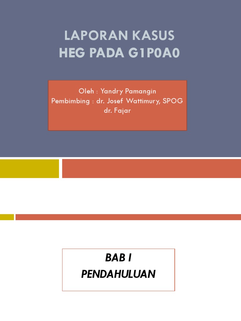 Lapkas Heg | PDF | Kesehatan Holistik