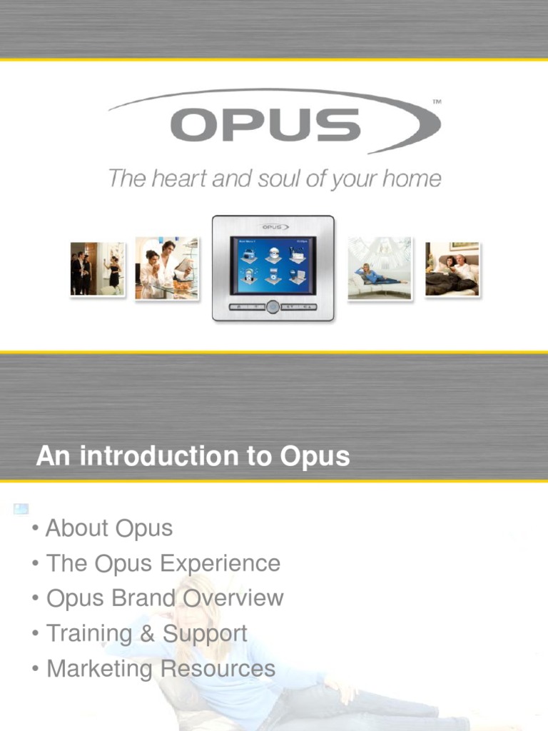 Opus Introduction Pdf Apple Tv Apple Inc