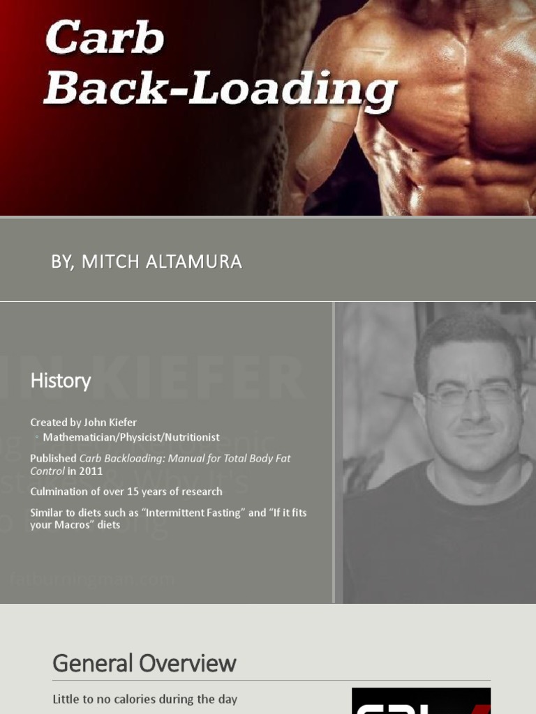 Advanced Exphys - Carb Backloading | PDF | Dieting | Carbohydrates