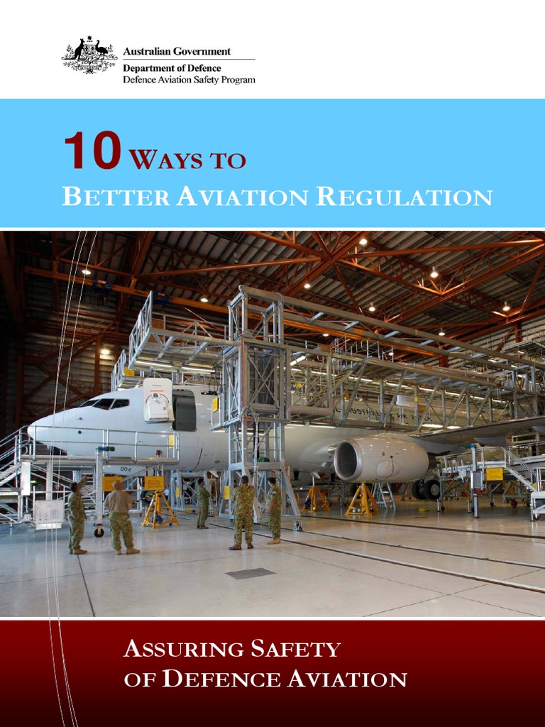 10 Waysto Better Aviation Regulation First Edition 2014 | PDF | Safety ...