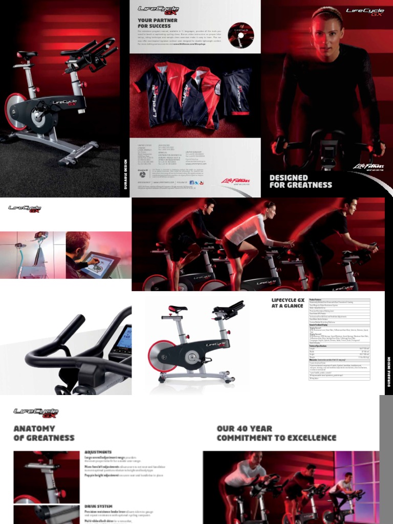 Lifecycle GX Datasheet | PDF | Shoe