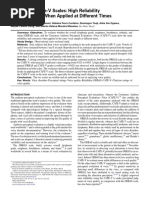 CAPE-V Scoring Guidelines and Example | PDF | Human Voice | Perception