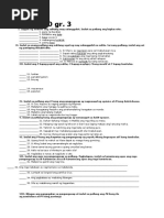 Pang Uri Worksheet | PDF