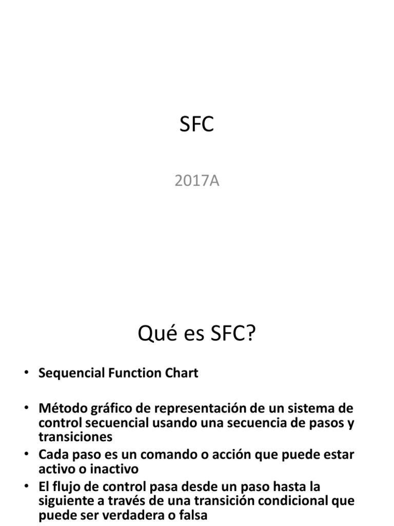 SFC | PDF | Lenguaje de programación | Desarrollo de software