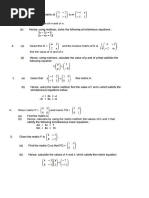 Form 4 Mathematics Practice Exercises | PDF
