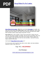 Cara Menghitung Kebutuhan Rangka Plafon PVC | PDF