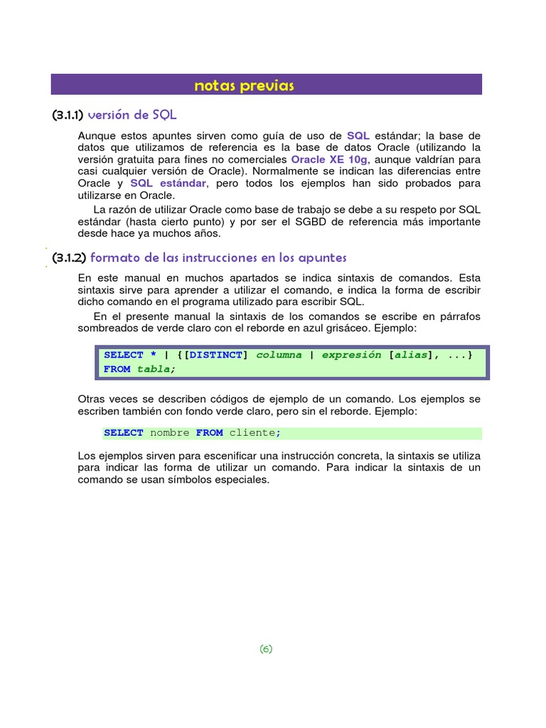 DDL DML | PDF | SQL | Tabla (base de datos)