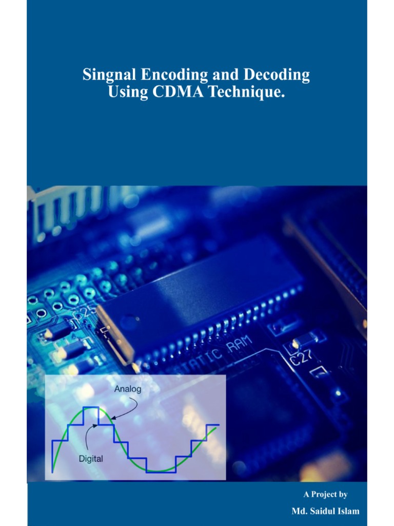 Singnal Encoding and Decoding Using CDMA Technique | PDF | Channel ...