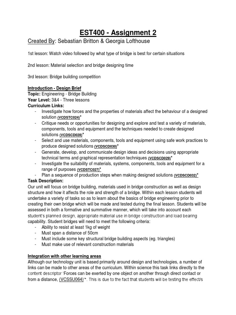 Est400 - Assignment 2 | PDF | Educational Assessment | Teachers