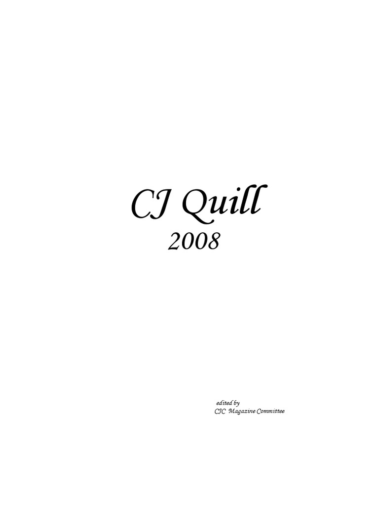 2008 CJ-Quill PDF | PDF | Privacy | Environmentalism
