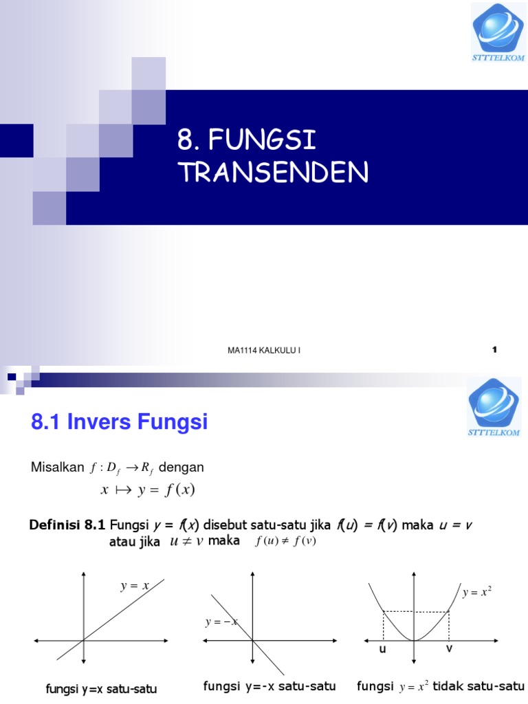 Fungsi Transenden | PDF