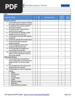 5S Warehouse Checklist | PDF | Warehouse