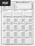 SotDL - Character Sheet by StojakFolio | PDF | Role Playing Games