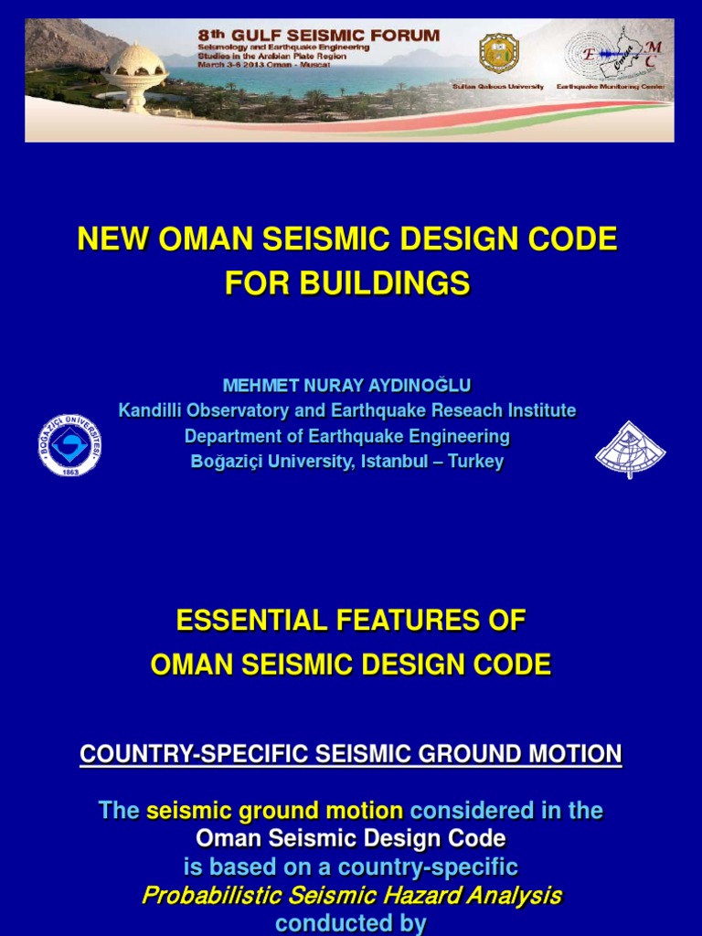 New Oman Seismic Design Code PDF | PDF | Beam (Structure) | Bending